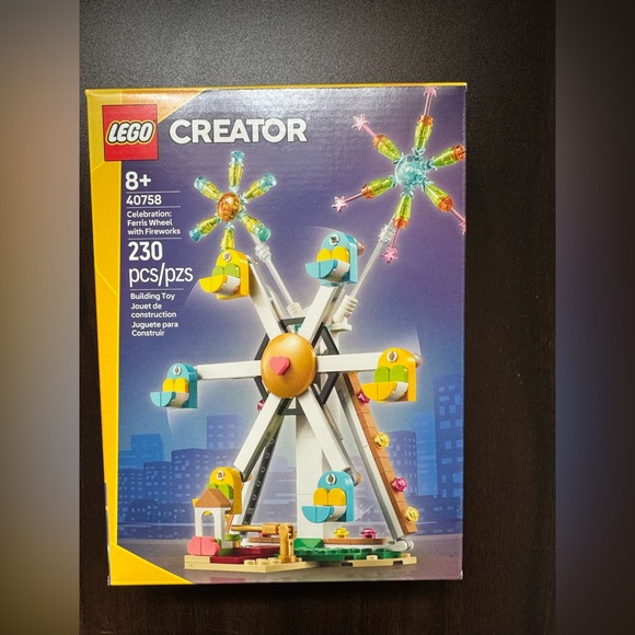 Lego | Toys | Lego Creator Celebration Ferris Wheel With Fireworks 4758 ...